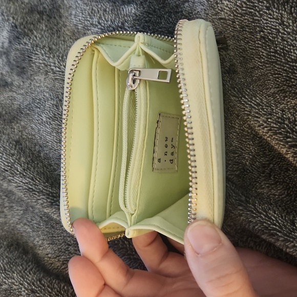 a new day | Accessories | Pastel Green Small Zip Wallet By Its A New ...